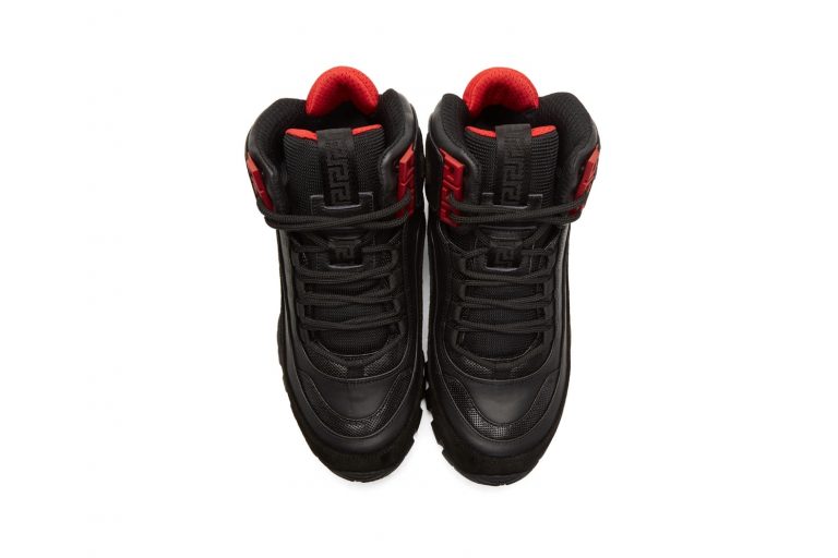 Versace Release Greek Key High-Top Sneaker – PAUSE Online | Men's ...