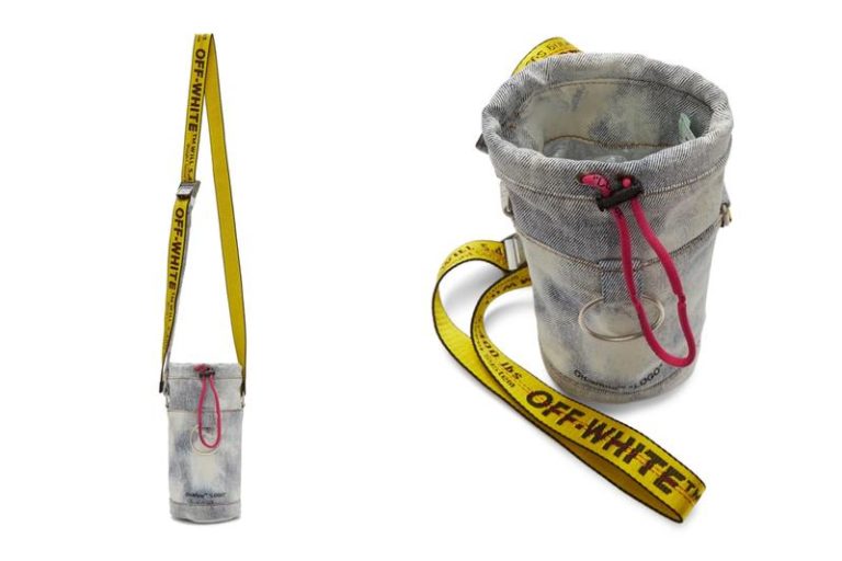 Off-White™ Unveils Denim Bottle Pouches – PAUSE Online | Men's Fashion ...