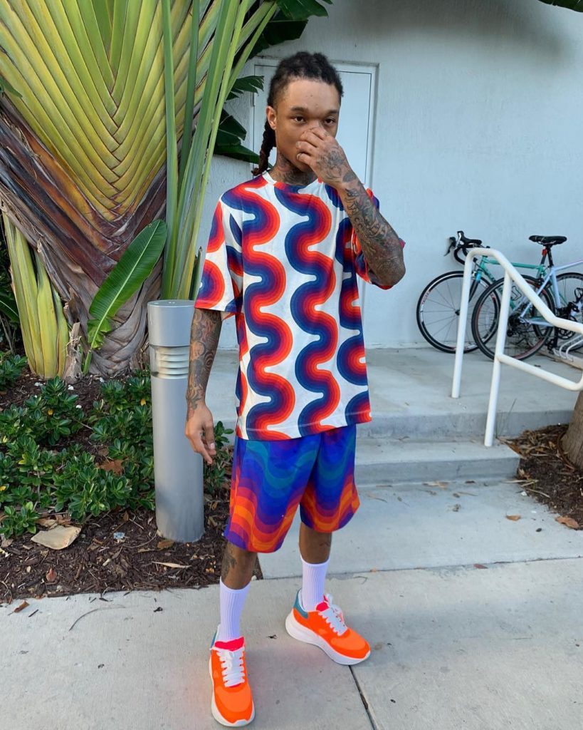SPOTTED: Swae Lee in Playful Dries Van Noten & Alexander McQueen ...