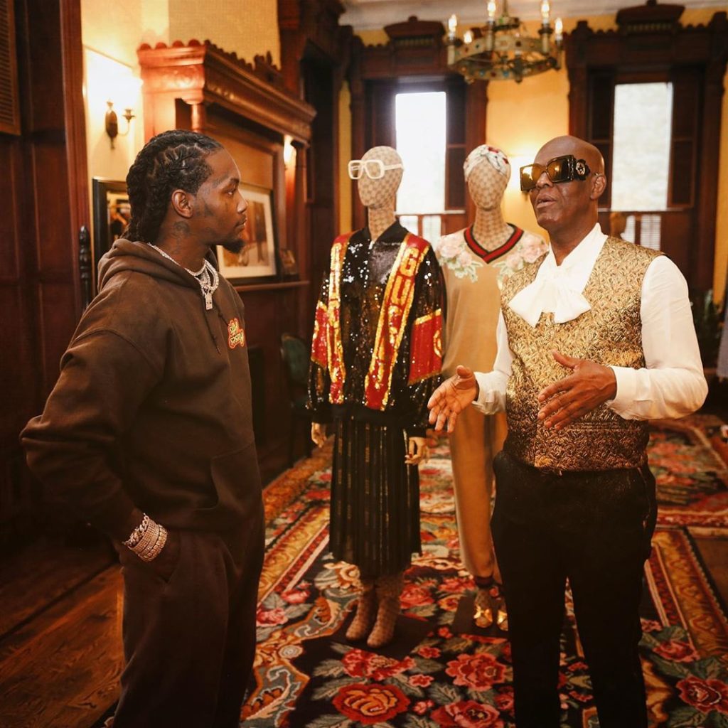 SPOTTED: Offset Walks Through Harlem With Gucci’s Dapper Dan – PAUSE ...