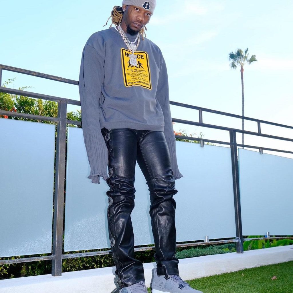 SPOTTED: Offset Rocks Leather Trousers and Oversized Sweater – PAUSE ...