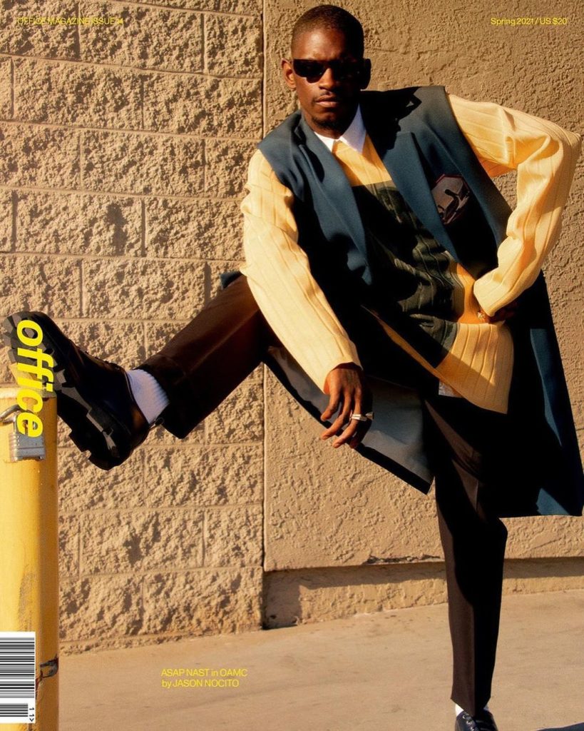SPOTTED: ASAP Nast dons OAMC for office magazine Shoot – PAUSE Online ...