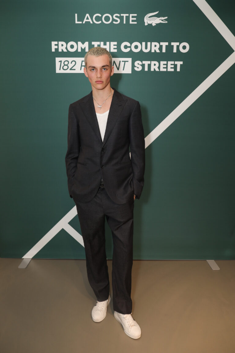 Lacoste Celebrates New Flagship Store Opening in the Company of Bugzy ...