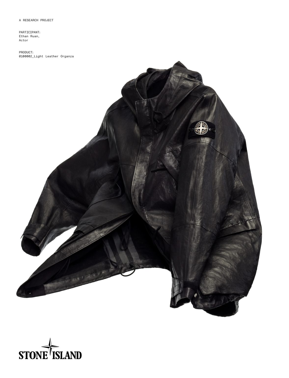 Stone Island Debuts Brand New Leather Fabric Pause Online Mens