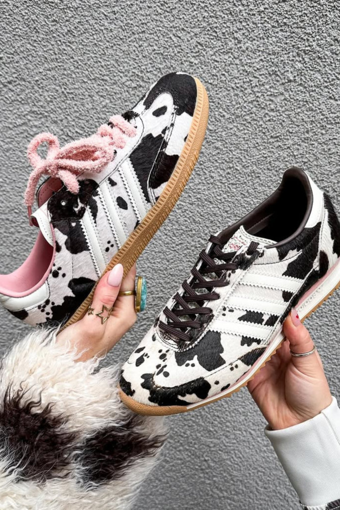 Adidas Launches Exclusive Cow Print Trainers on ASOS – PAUSE Online ...