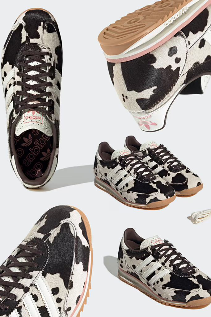 Adidas Launches Exclusive Cow Print Trainers on ASOS – PAUSE Online ...