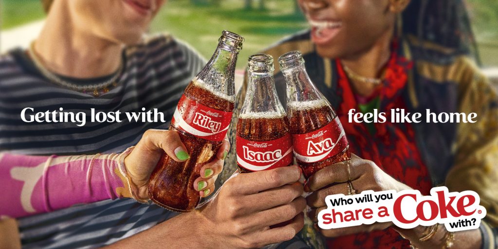 Coca-Cola Relaunch The Iconic ‘Share A Coke’ Campaign – PAUSE Online ...