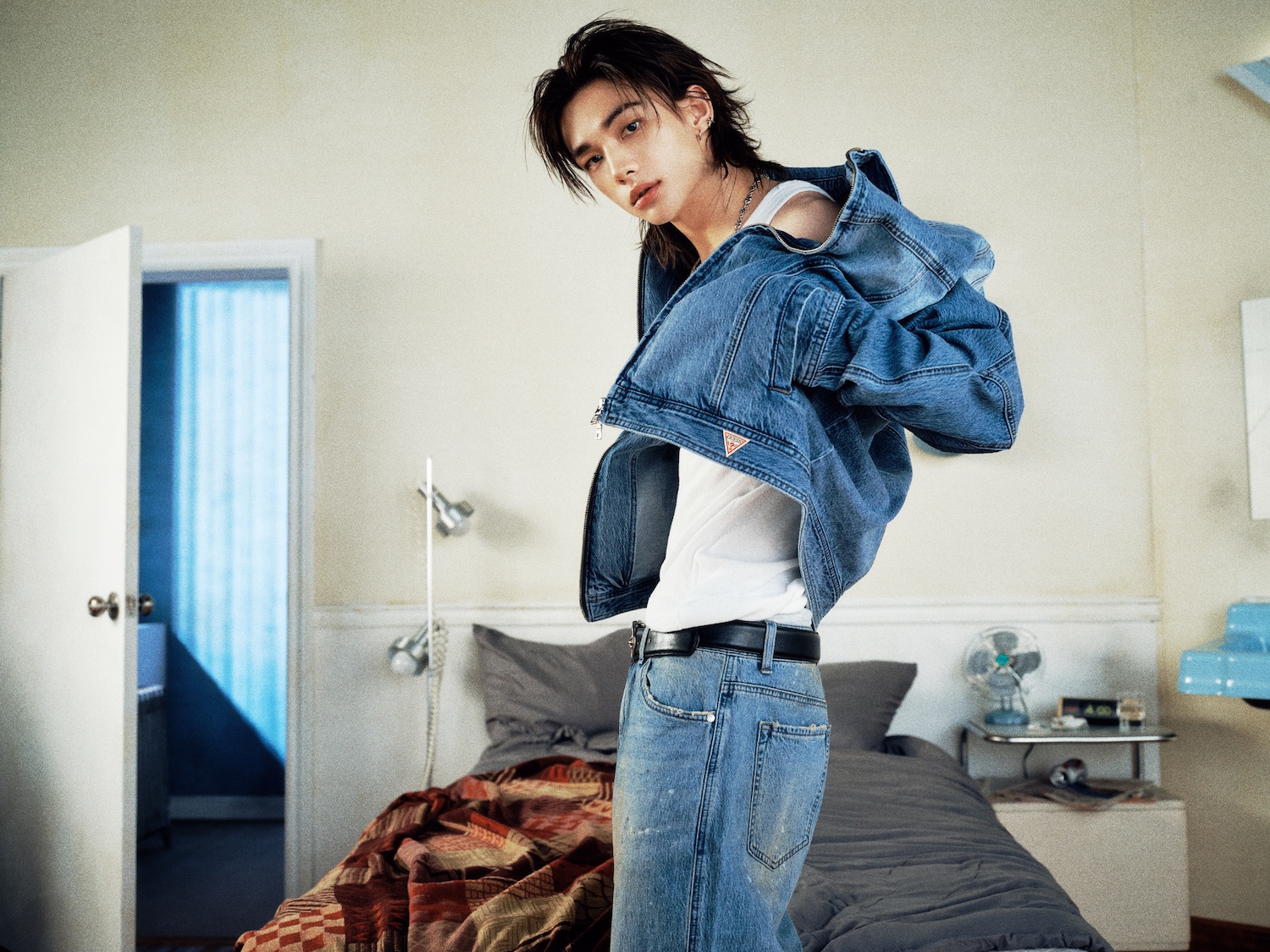 GUESS Unveils New Campaign with Global Ambassador Hyunjin of Stray Kids ...